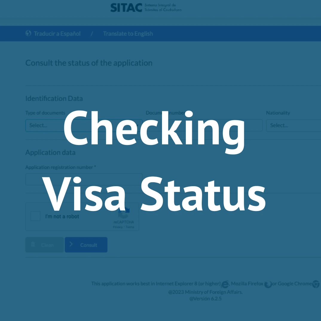 Colombia Visa Application Status